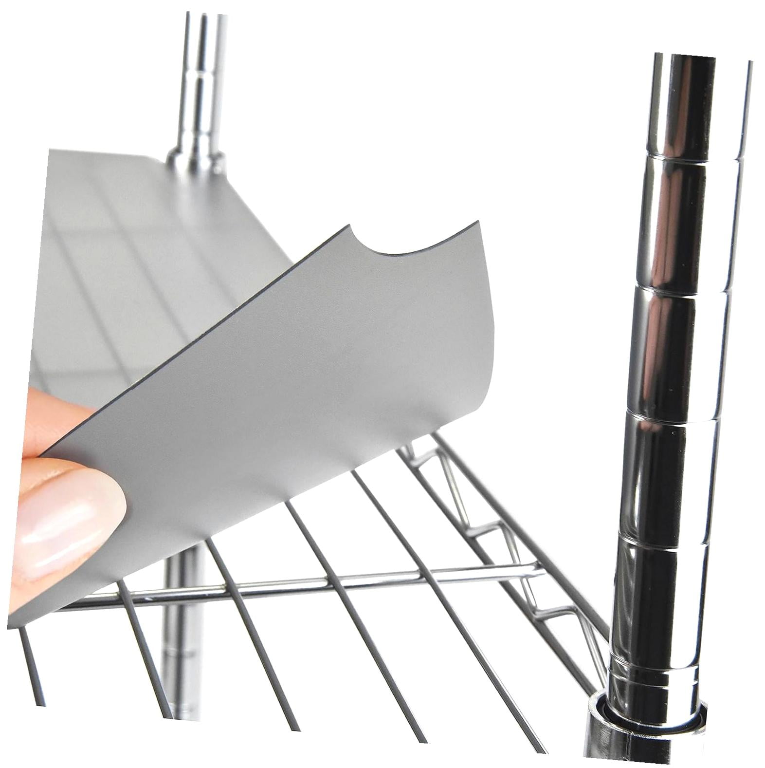 Dreamtimes Wire Shelf Liner - Wire Rack Mat, Thick Shelf Cover, Plastic ...