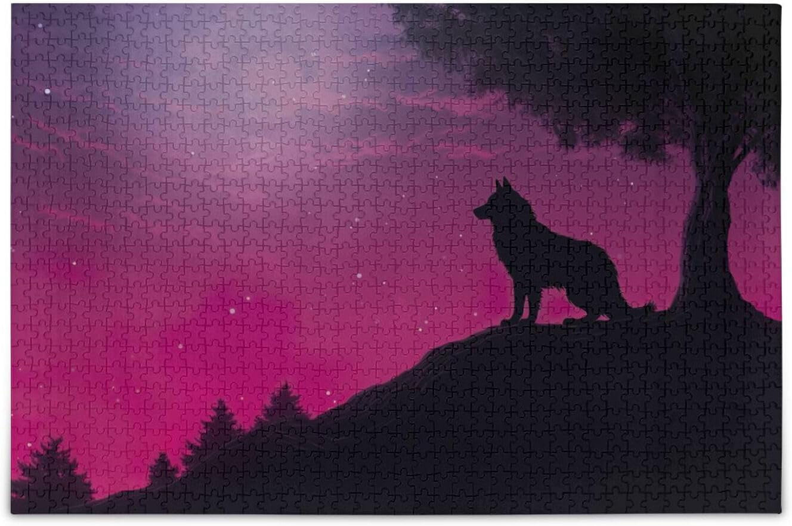 Dreamtimes Wolf Wooden Jigsaw Puzzles Intellectual Entertainment ...