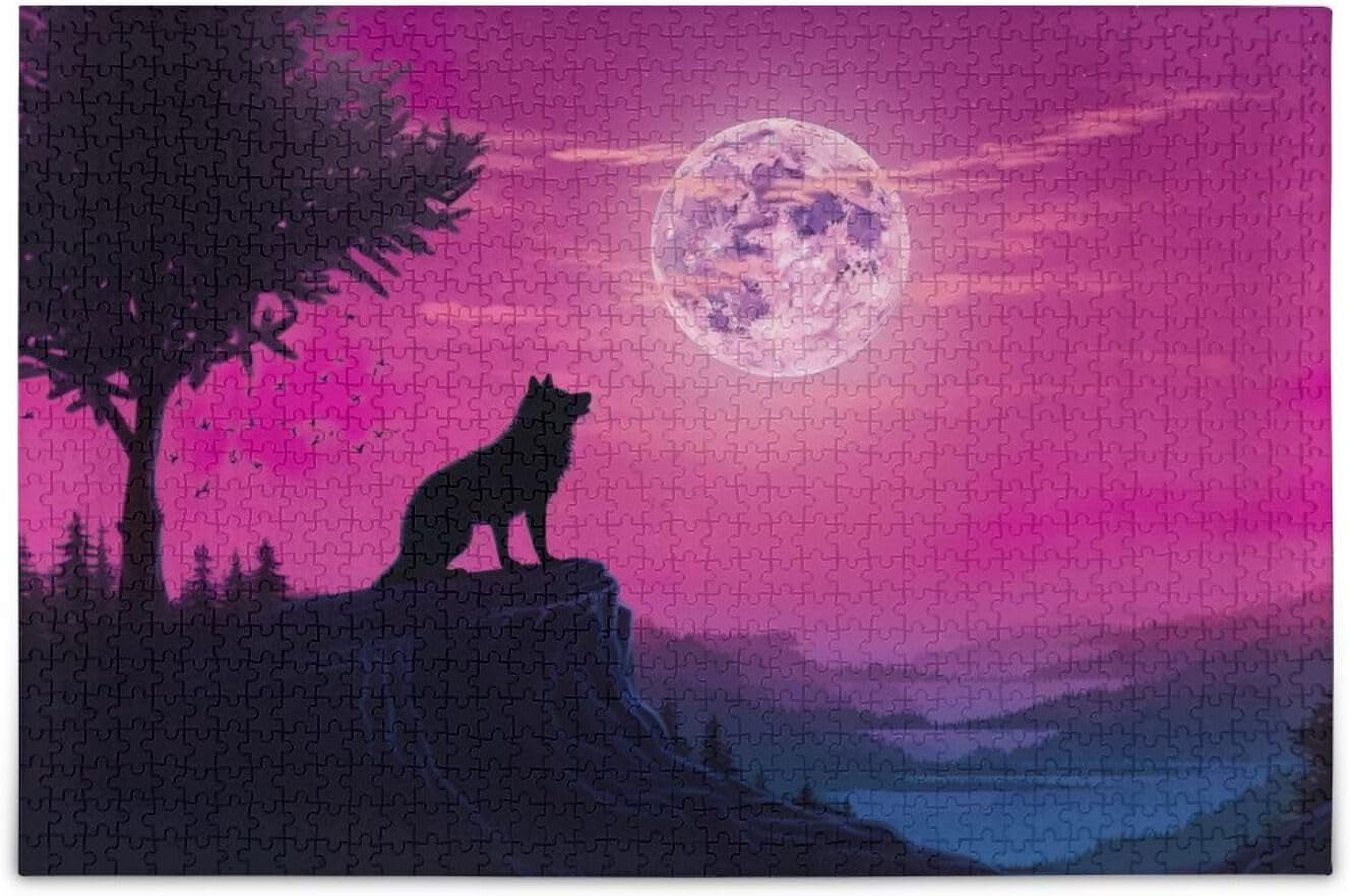 Dreamtimes Wolf Wooden Jigsaw Puzzles Intellectual Entertainment ...