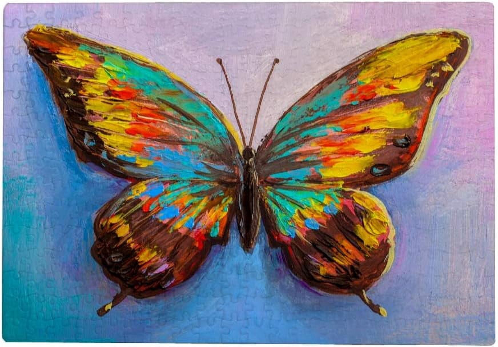 Dreamtimes Wooden Jigsaw Puzzles 1000 Pieces Butterfly Painting ...