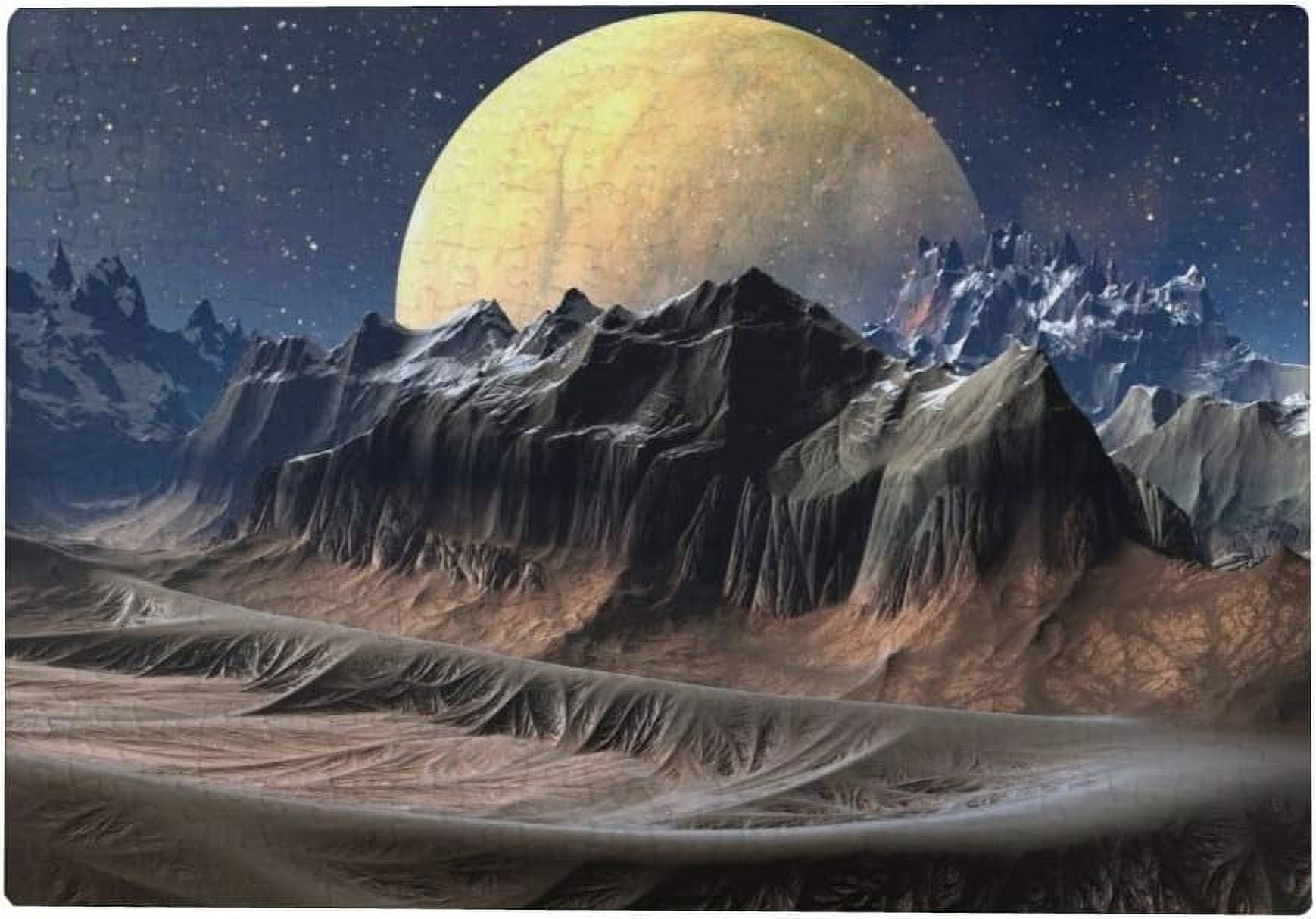 Dreamtimes Wooden Jigsaw Puzzles 1000 Pieces Fantasy Alien Landscape ...