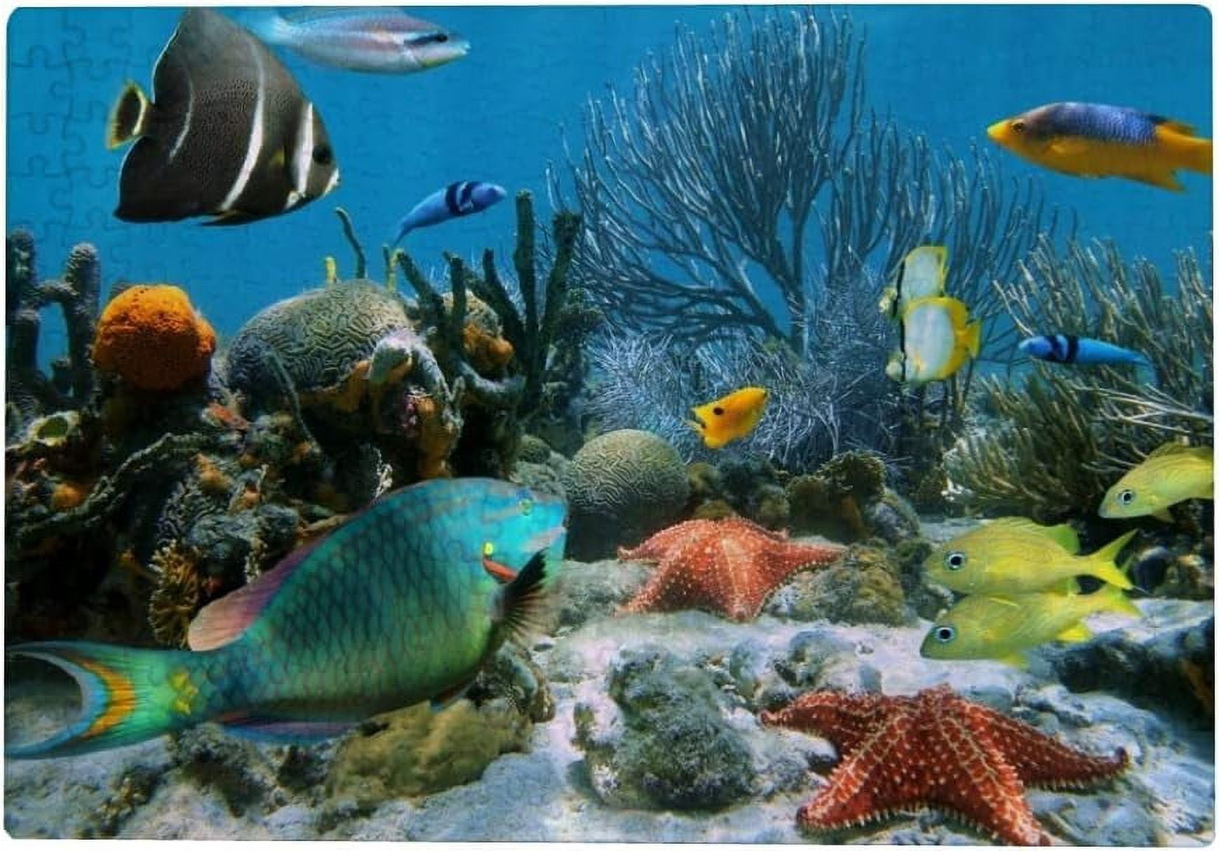 Dreamtimes Wooden Jigsaw Puzzles 300 Pieces, Coral Starfish Tropical ...