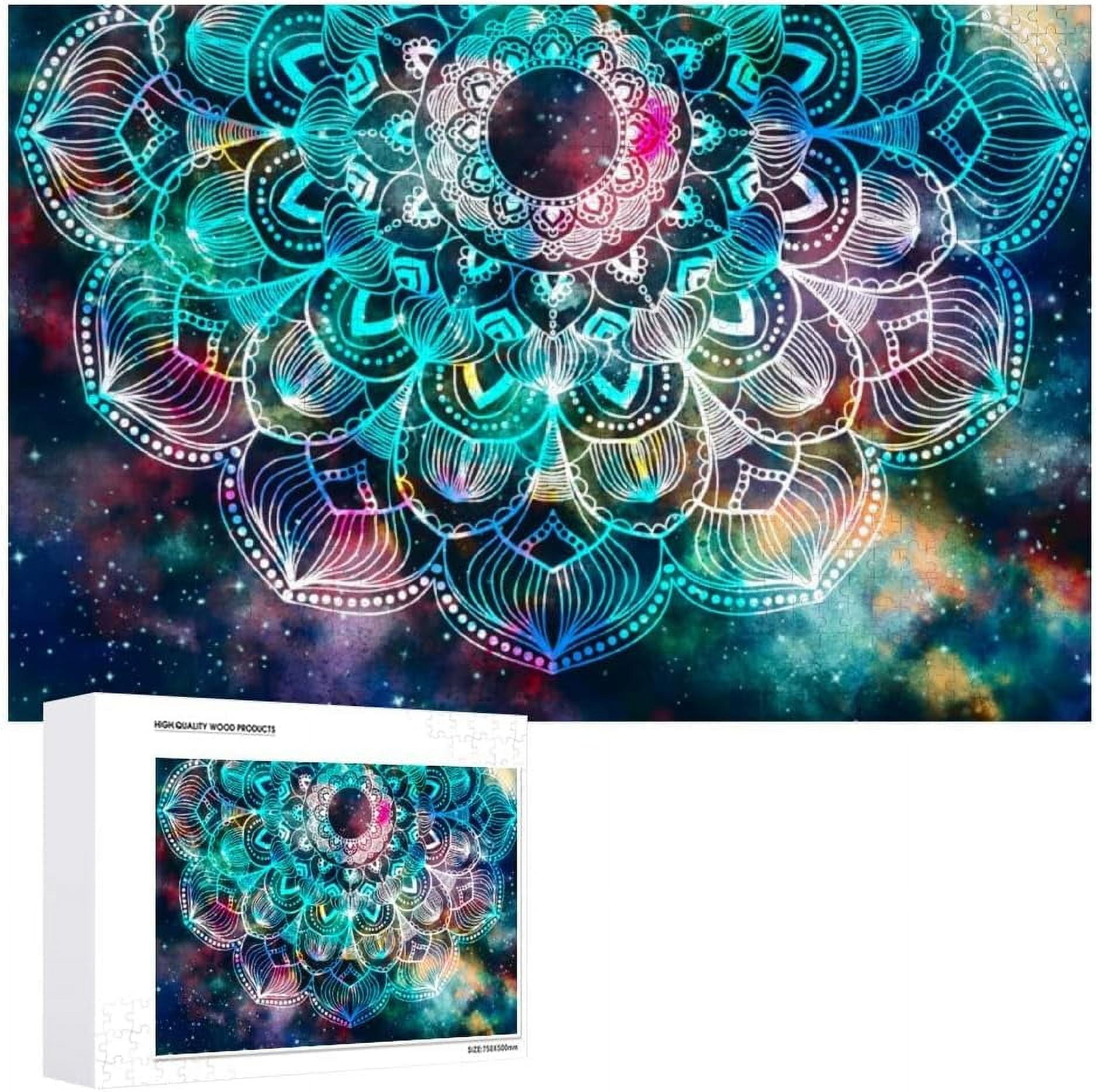 Dreamtimes Wooden Jigsaw Puzzles 500 Pieces Abstract Star Field and ...