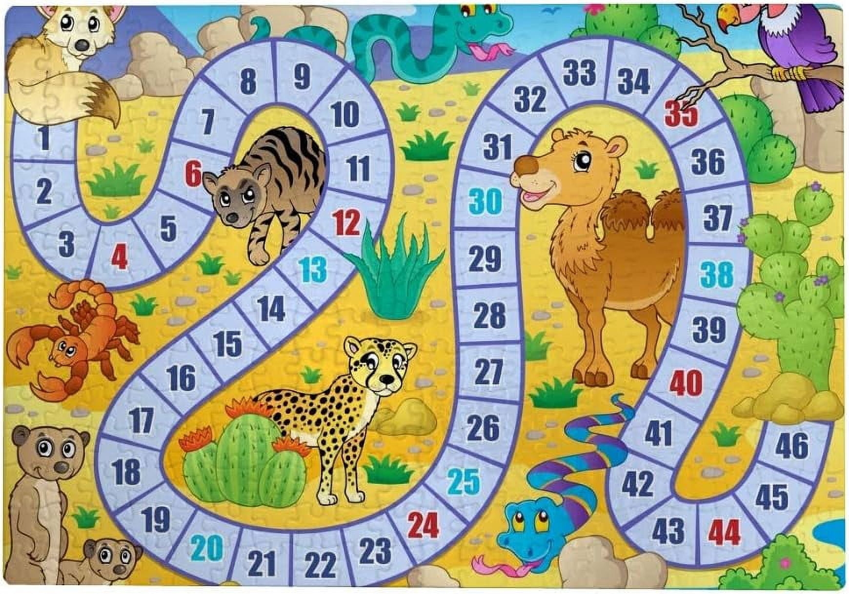 Dreamtimes Wooden Jigsaw Puzzles 500 Pieces Animals Board Game Theme ...