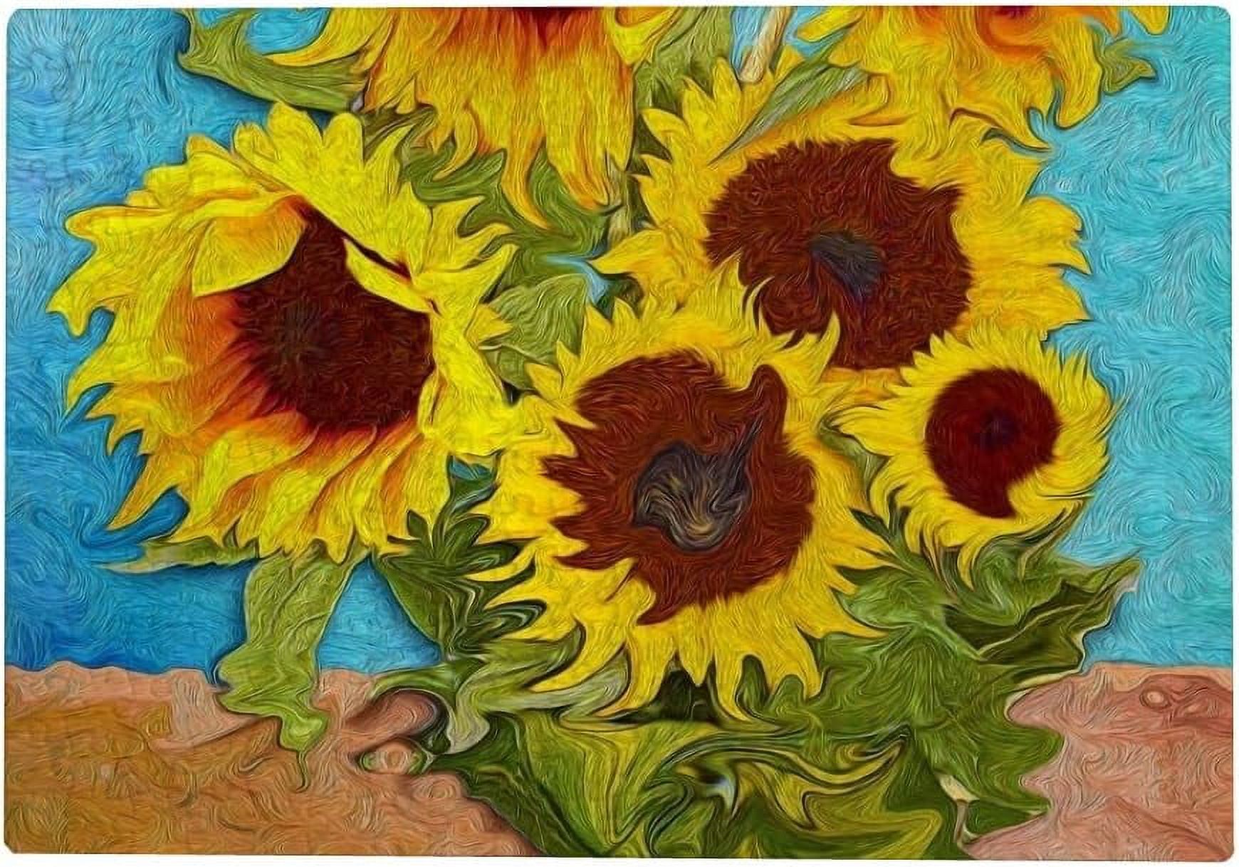 Dreamtimes Wooden Jigsaw Puzzles 500 Pieces Sunflowers Painting ...