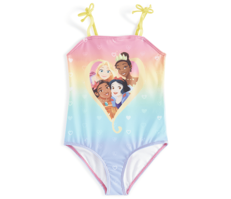 Dreamwave Toddler Girls Disney Princess Swimsuit - Pink - Walmart.com