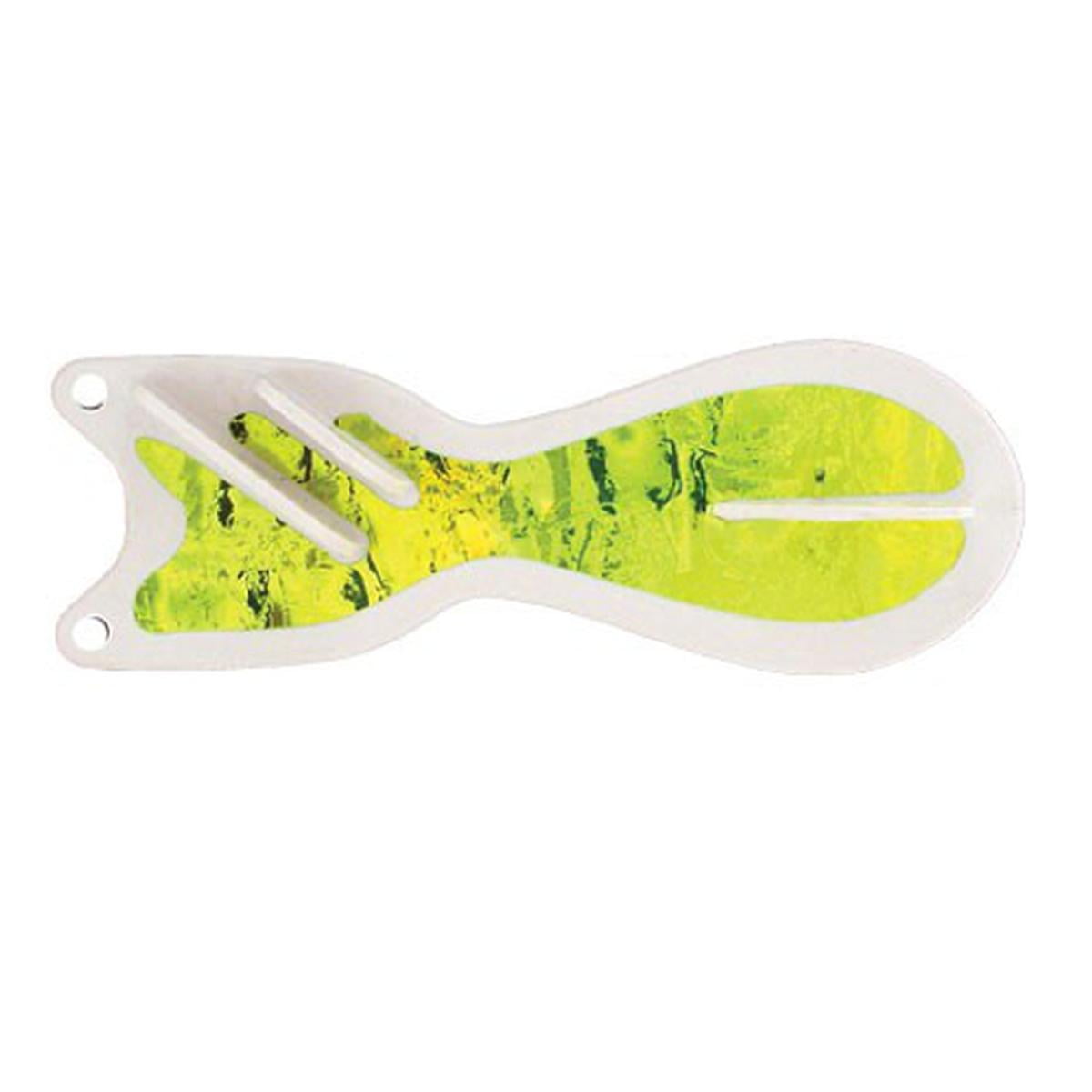 Dreamweaver Lures Spin Doctor Flasher, White Blank/Mountain Dew Crush ...