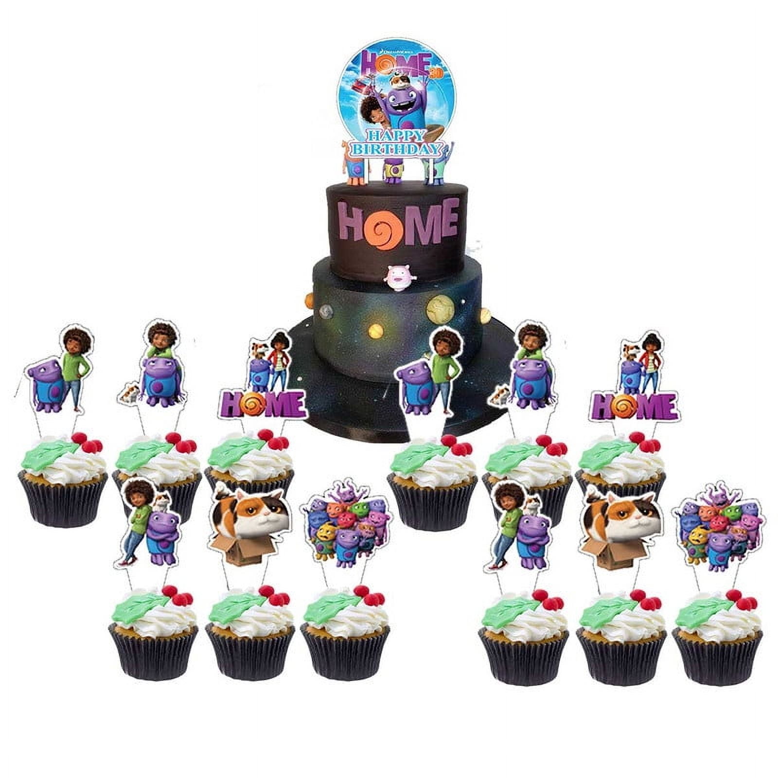 Dreamwork home Cake Topper CupcakeS Set Birthday Party Supplies ...