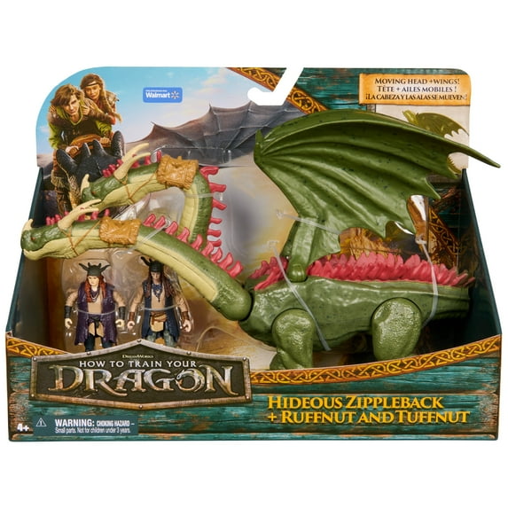 Dreamworks Dragons, Hideous Zippleback, Ruffnut & Tuffnut, Viking Duo ...