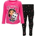 Dreamworks Gabby's Dollhouse Pandy Paws Long Sleeve T-Shirt and Stylish ...