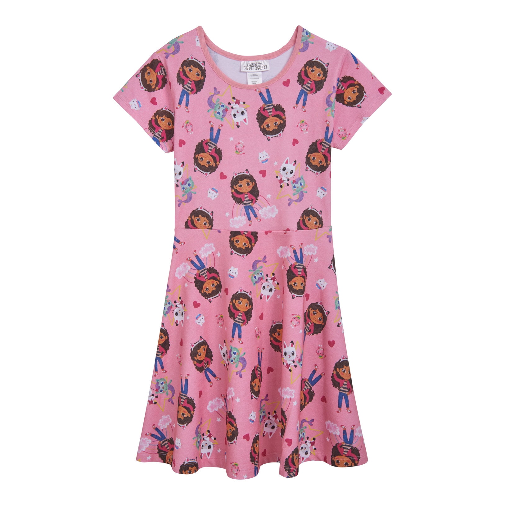 Dreamworks Gabby's Dollhouse Pandy Paws Cakey Cat MerCat French Terry ...