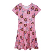 Bluey Little Girls Skater Dress and Scrunchie Toddler to Big Kid ...