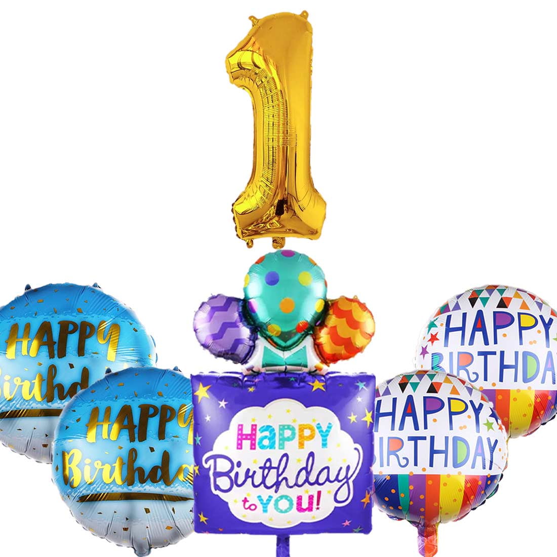 Dreamworks Home Balloons Party Supplies 1st Big Number Decorations ...
