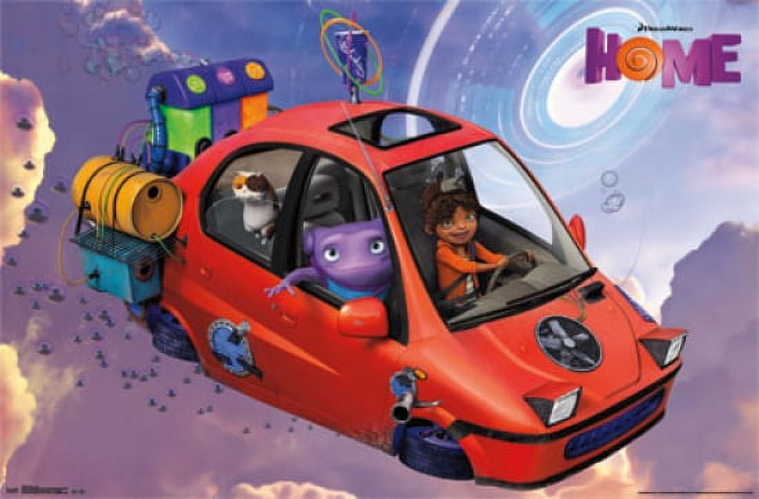 Dreamworks Home - Car Poster Print (24 x 36) - Walmart.com