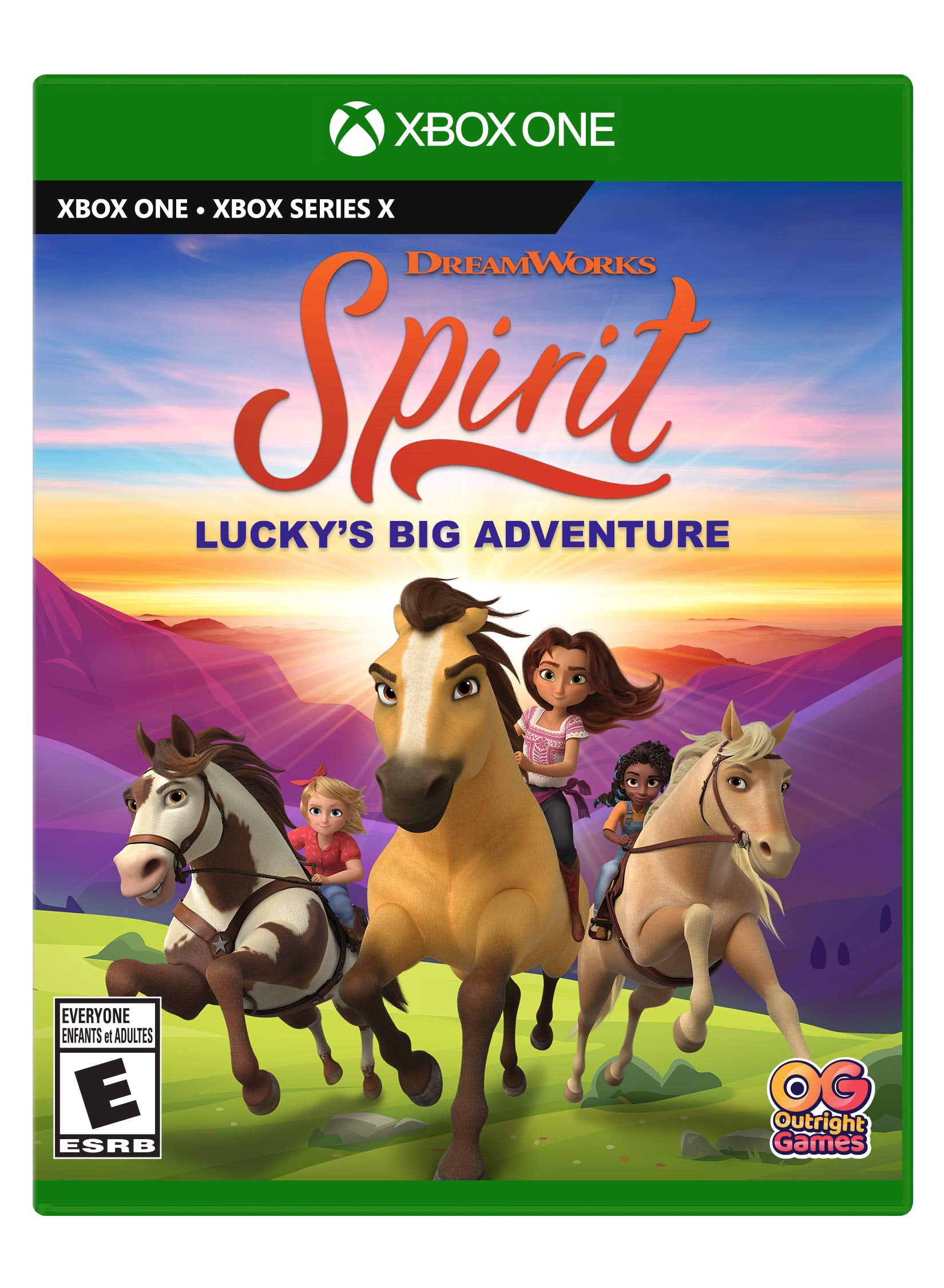 Dreamworks Spirit Lucky's Big Adventure - Xbox One - Walmart.com