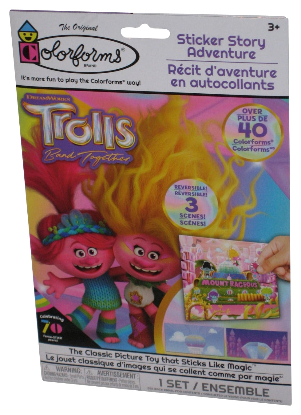 Dreamworks Trolls Band Together (2023) Colorforms Sticker Set - Walmart.com