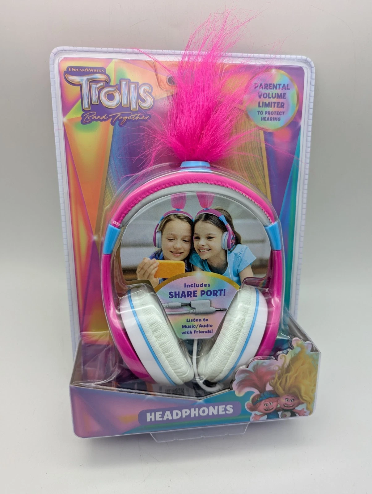 Dreamworks Trolls Band Together Headphones For Kids And Singing ...