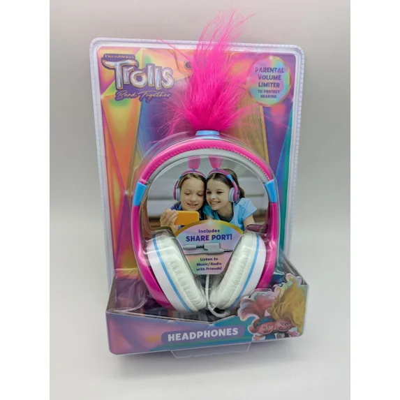 Dreamworks Trolls Band Together Headphones For Kids And Singing ...