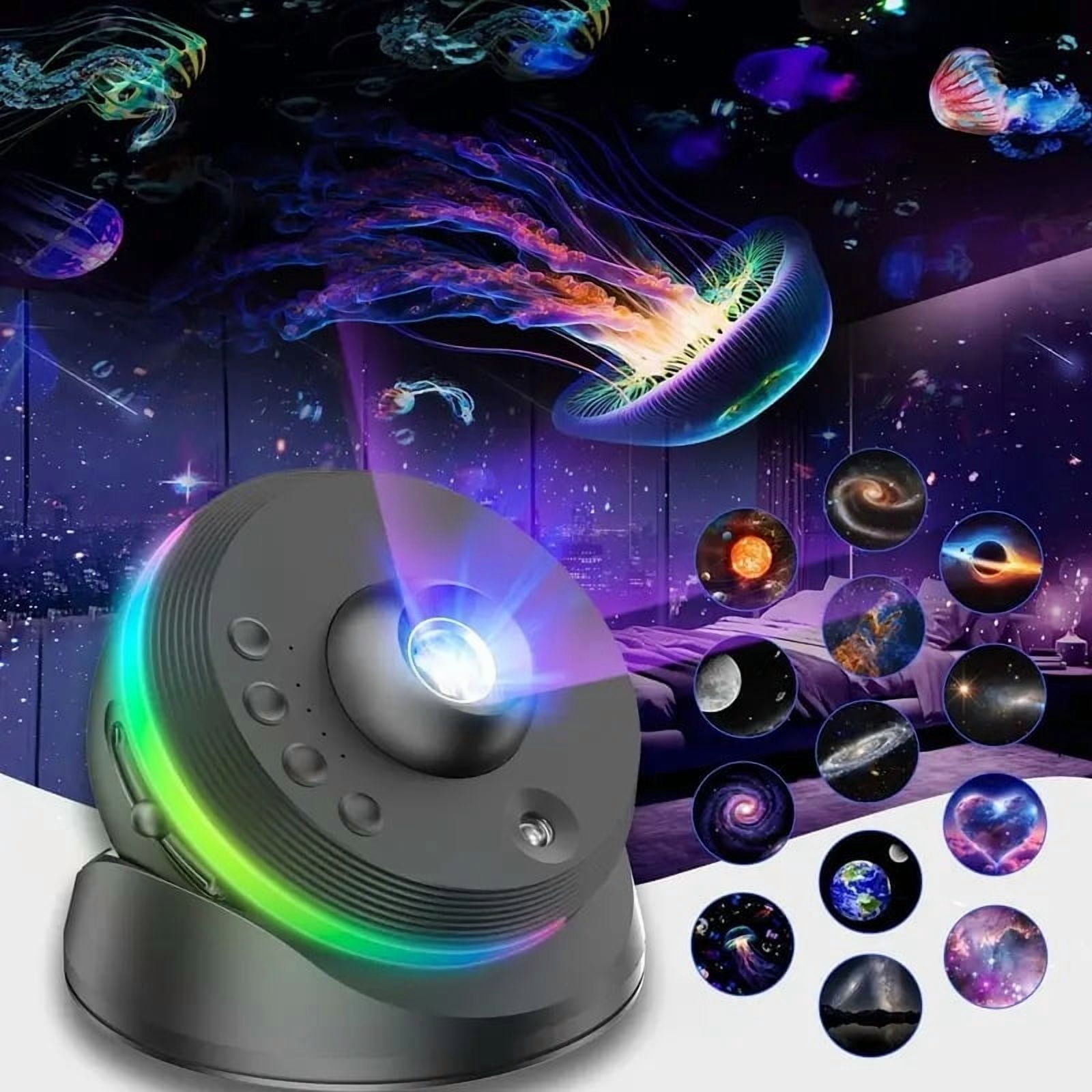 Dreamy 13-In-1 HD Constellation Projector - Solar System Moon Star ...