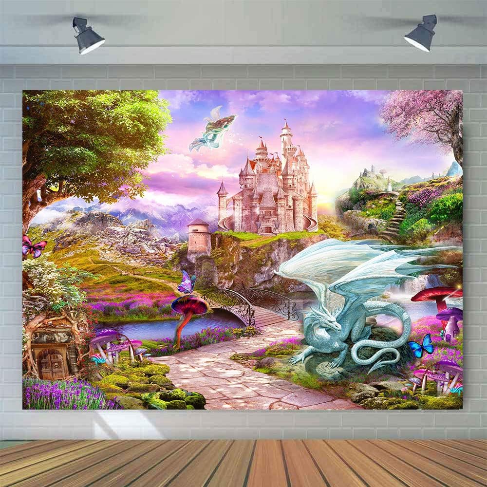 Dreamy Ca-s-t-le Photography Backgrounds Fantasy Fairyland Fairy Tale ...