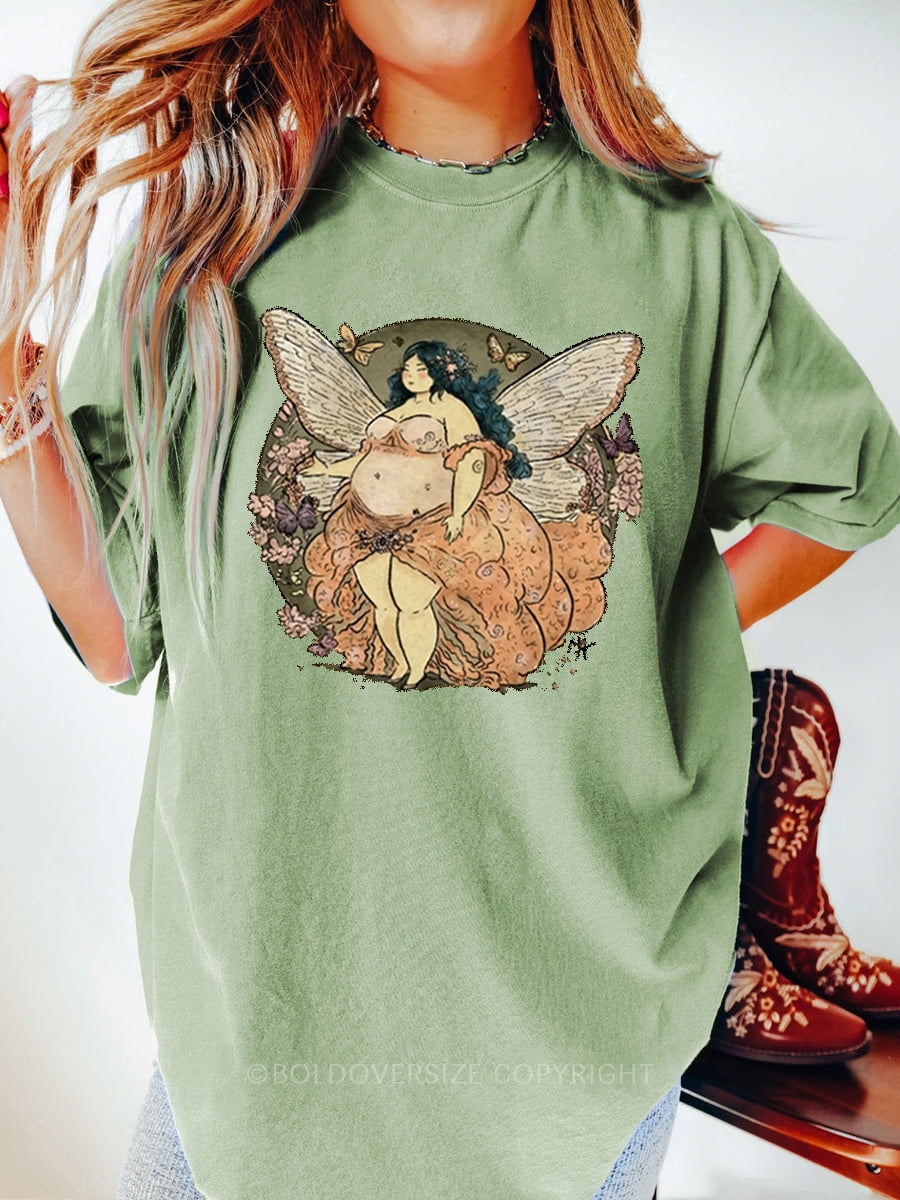 Dreamy Chubby Fairy Tee - Walmart.com