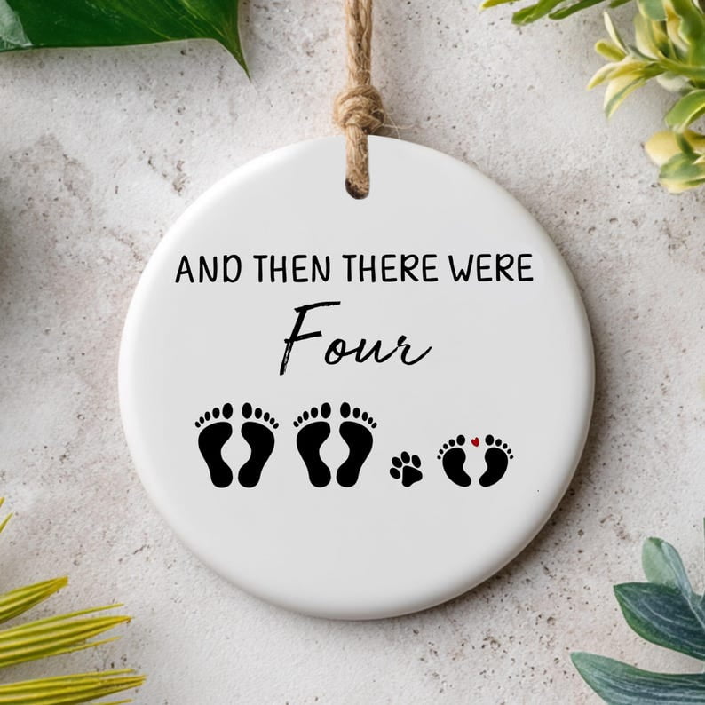 The Dreamy Den 2026 Baby Coming Soon Ceramic Ornament, Perfect Present ...