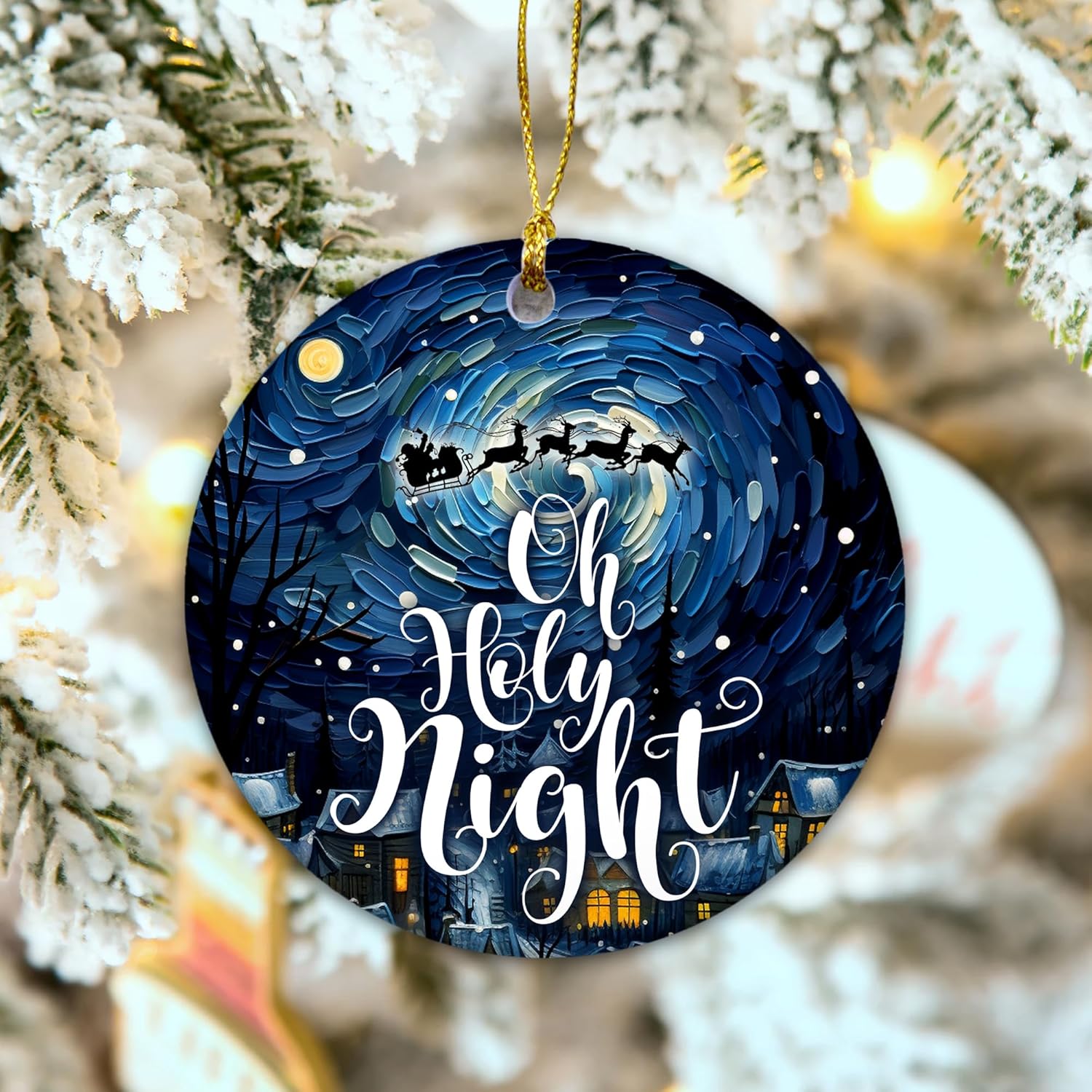 The Dreamy Den Nativity Xmas Ornaments 2025 | Oh Holy Night Ornament ...