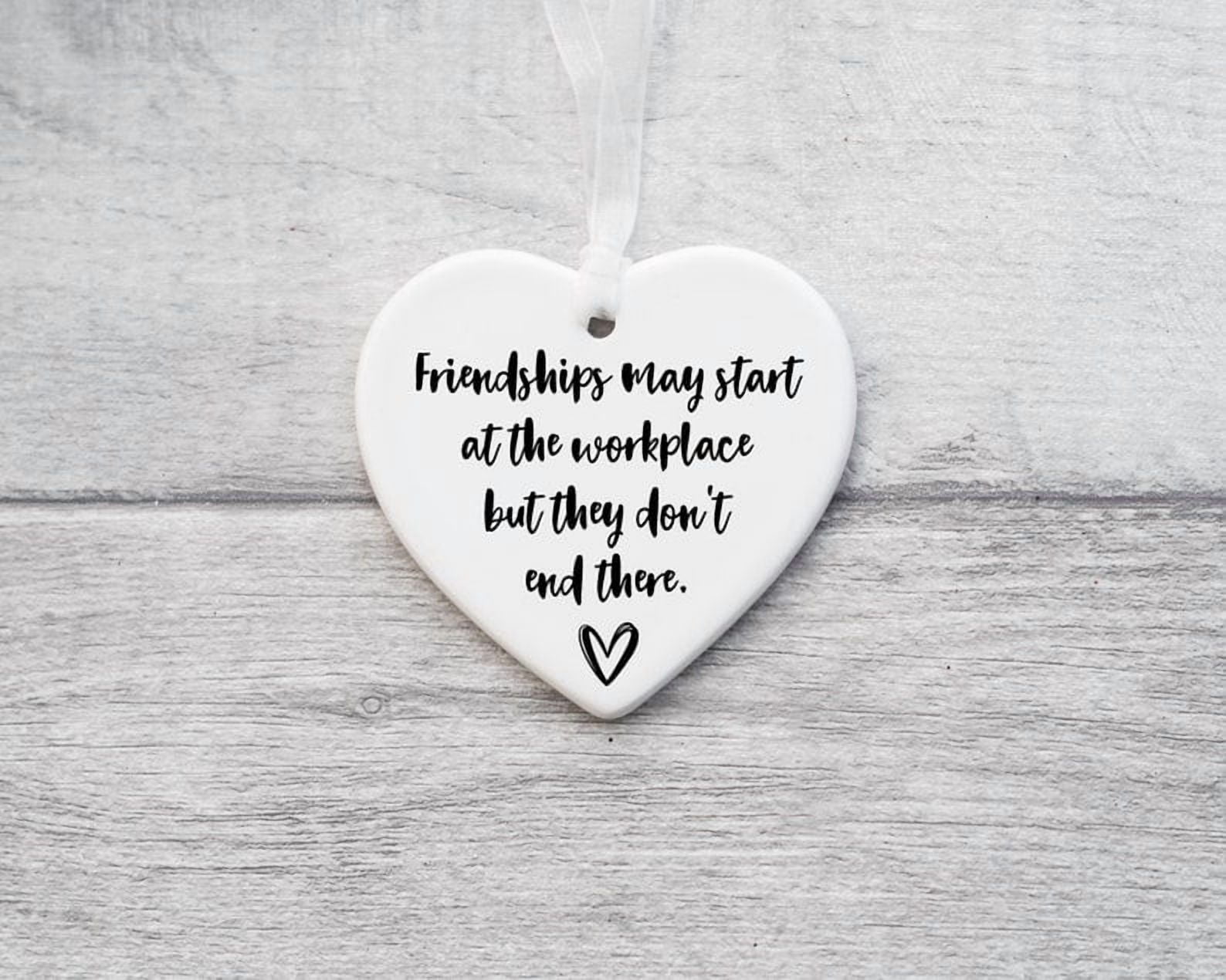 The Dreamy Den Work Friendship Keepsake, Work Bestie, Work Friend ...