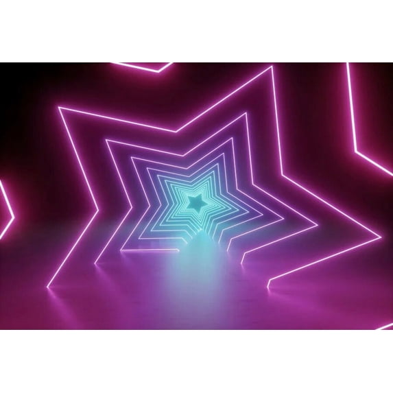 Dreamy Fluorescent Aperture Stage Laser Beam Dancing Music Bar ...