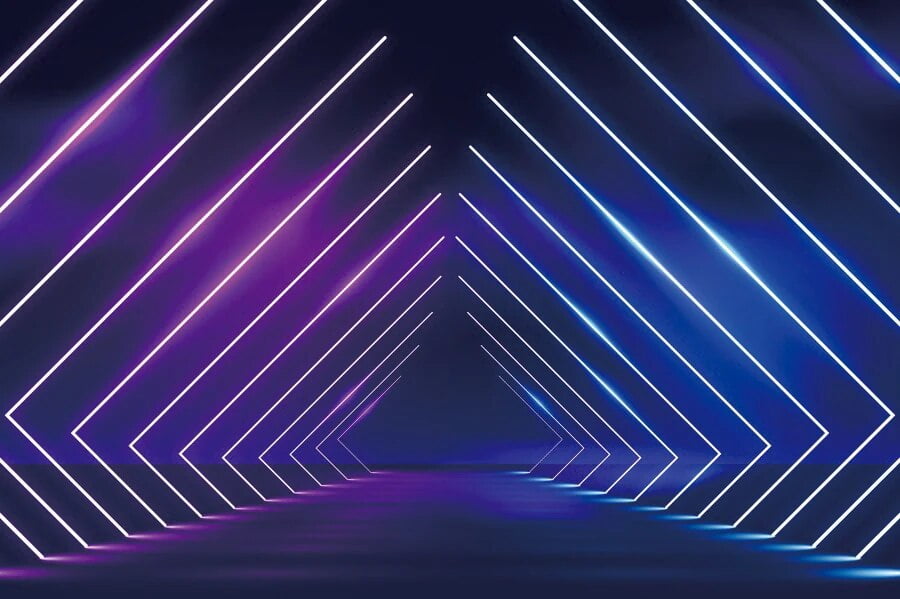 Dreamy Fluorescent Aperture Stage Laser Beam Dancing Music Bar ...