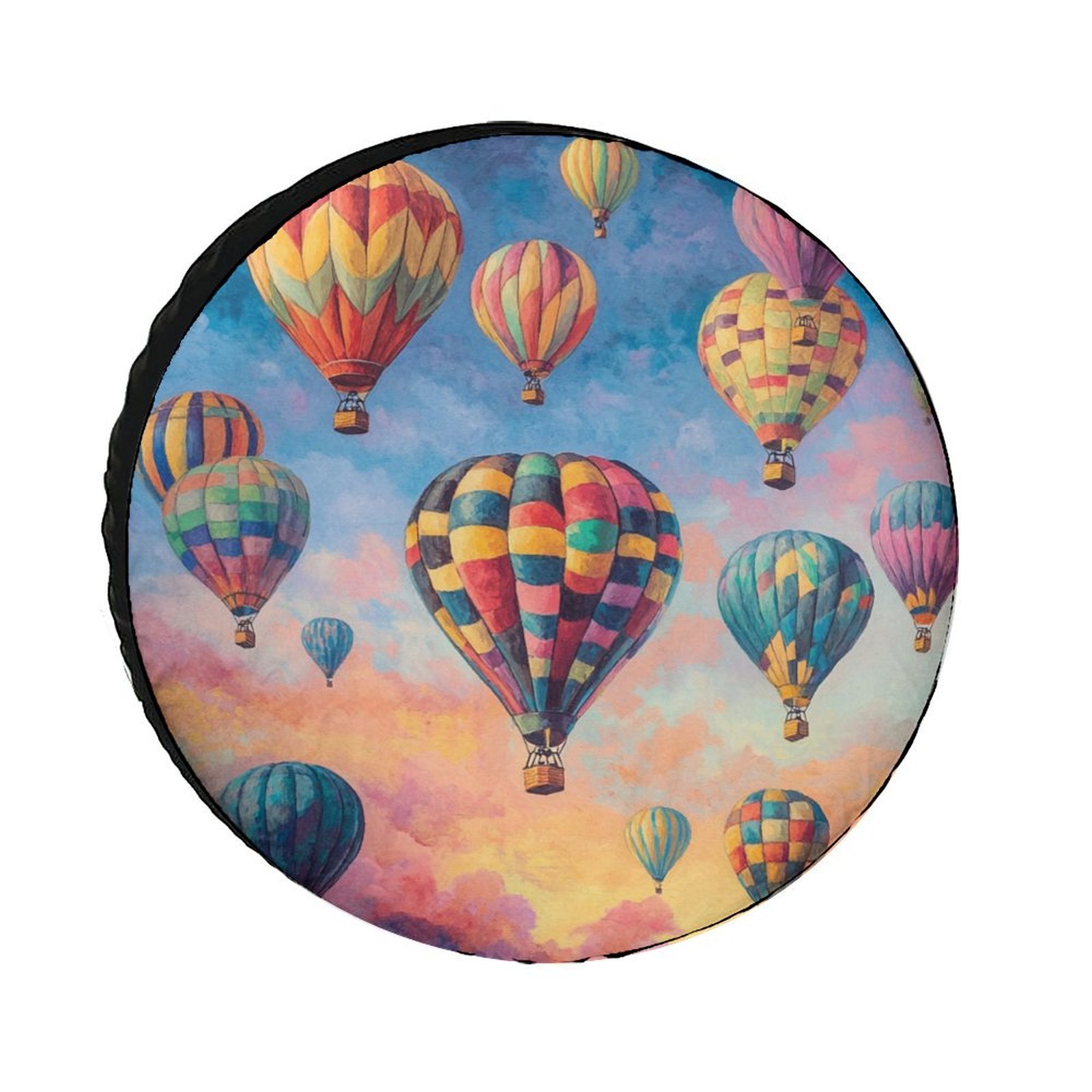 Dreamy Hot Air Balloons Camper Spare Tire Cover Gifts for Hot Air ...