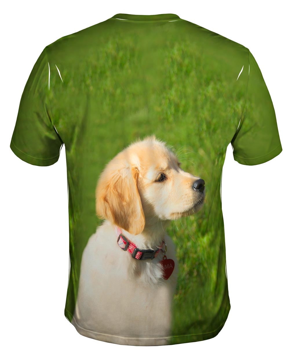 Dreamy Labrador Puppy Mens T-Shirt All Over Print - Walmart.com