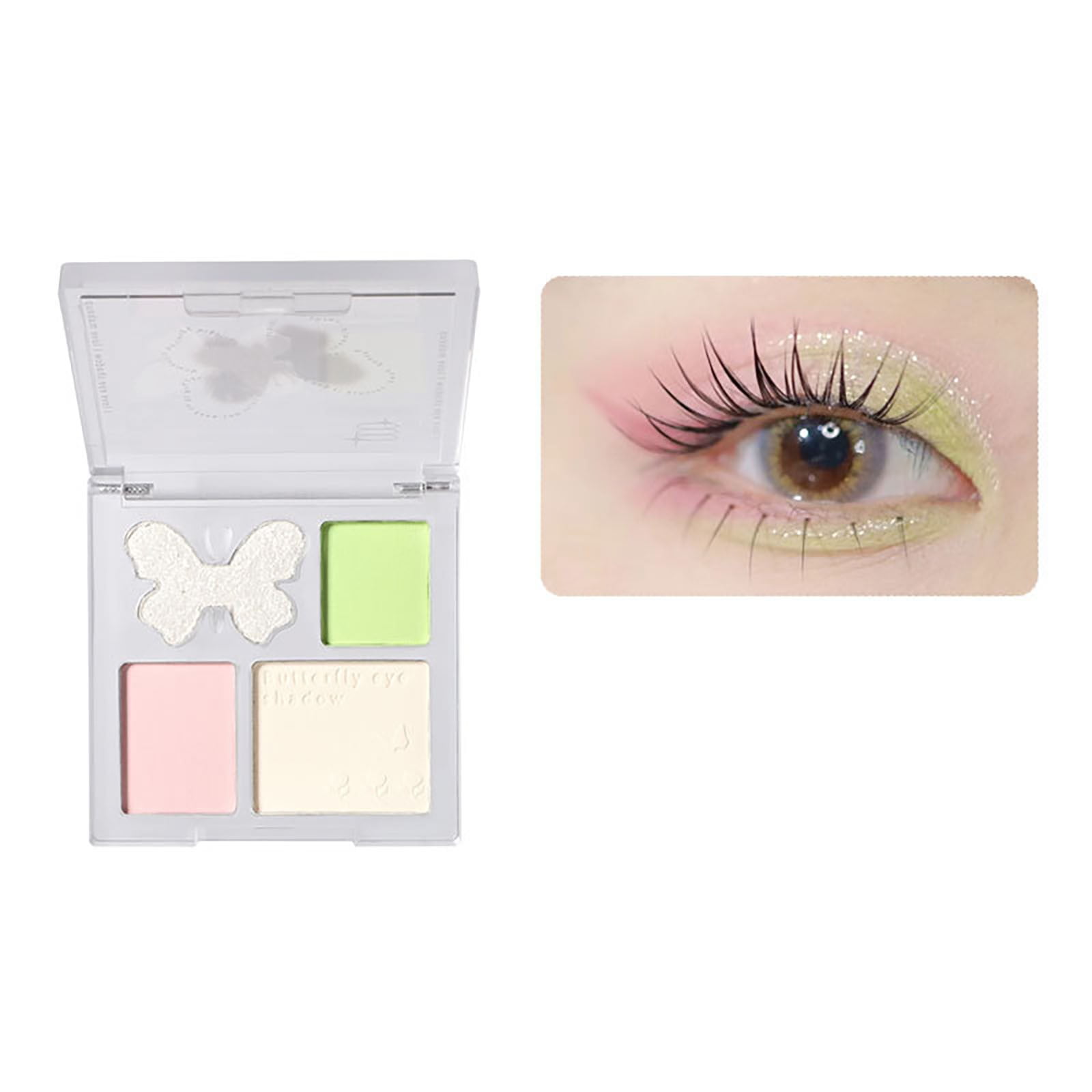 Dreamy Makeup Quad Eyeshadow : Fresh Olive Green Tones Filled With ...