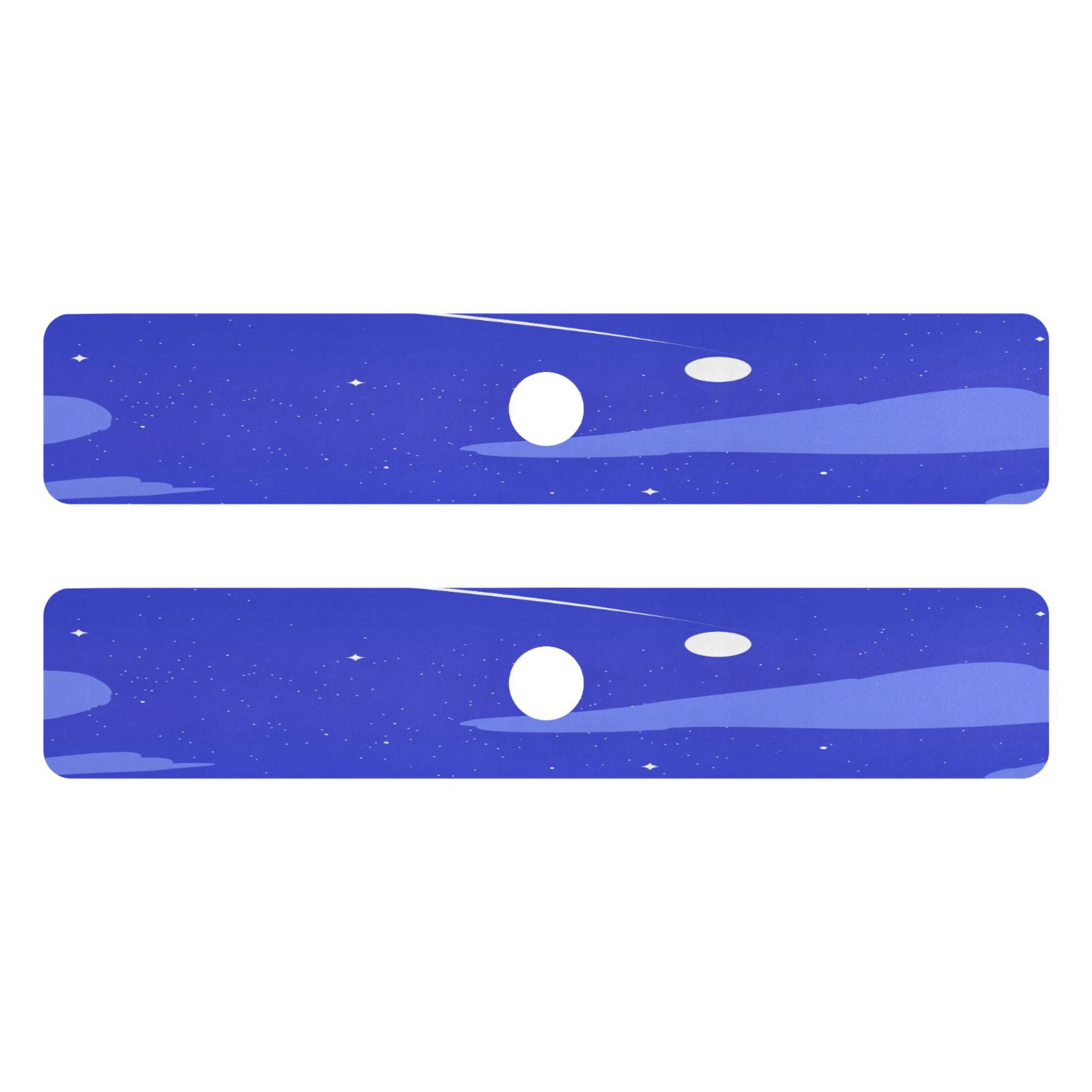 Dreamy Night Sky Extra Long Silicone Algae Sink Mat 30x5.4in 2 Pack ...