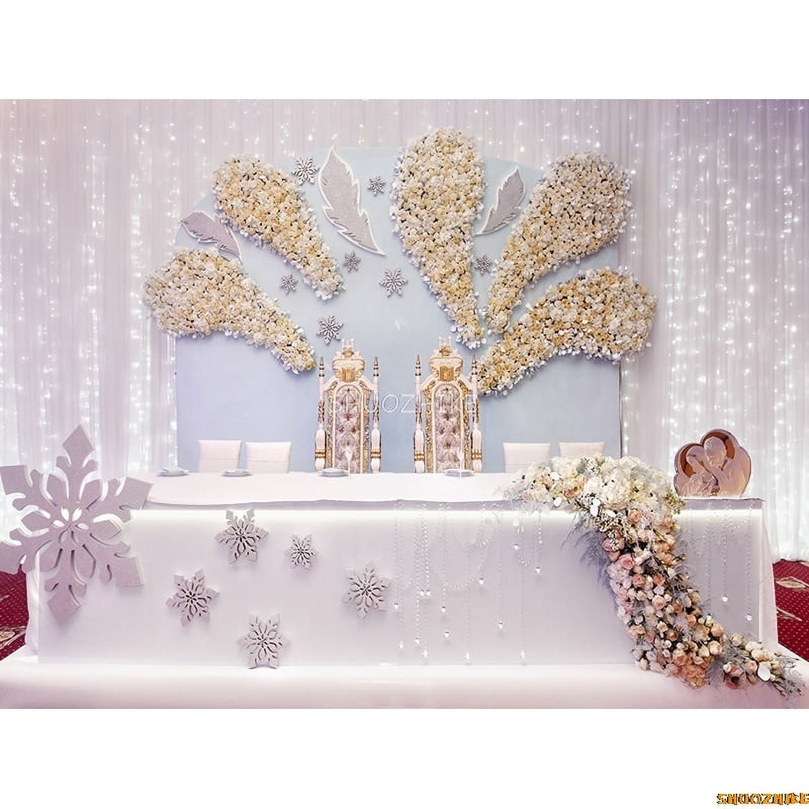 Dreamy Pink Floral Frame Birthday Photography Backdrops Props Baby ...