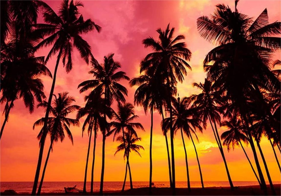 Dreamy Red Cloud Sky Backdrop Photography Evening Sunset Scene ...