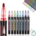 Dreamy Sparkle Dual-Line Contour Pen, Double Line Outline Art Marker ...