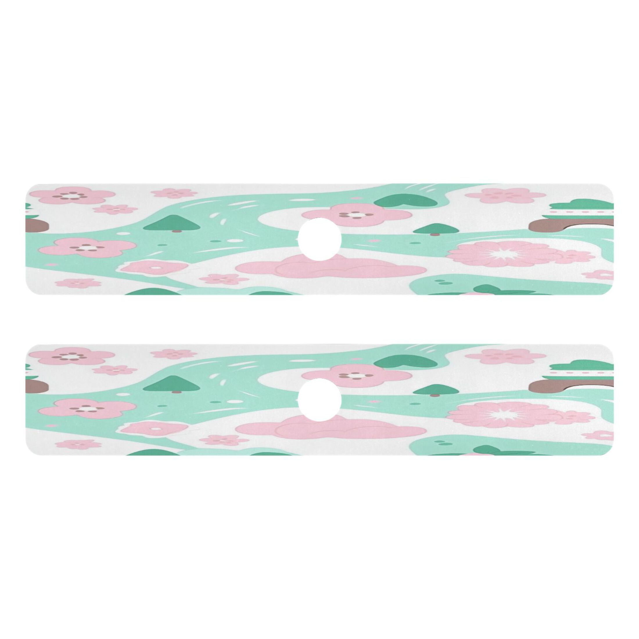 Dreamy Spring Landscape Extra Long Silicone Algae Sink Mat 30x5.4in 2 ...