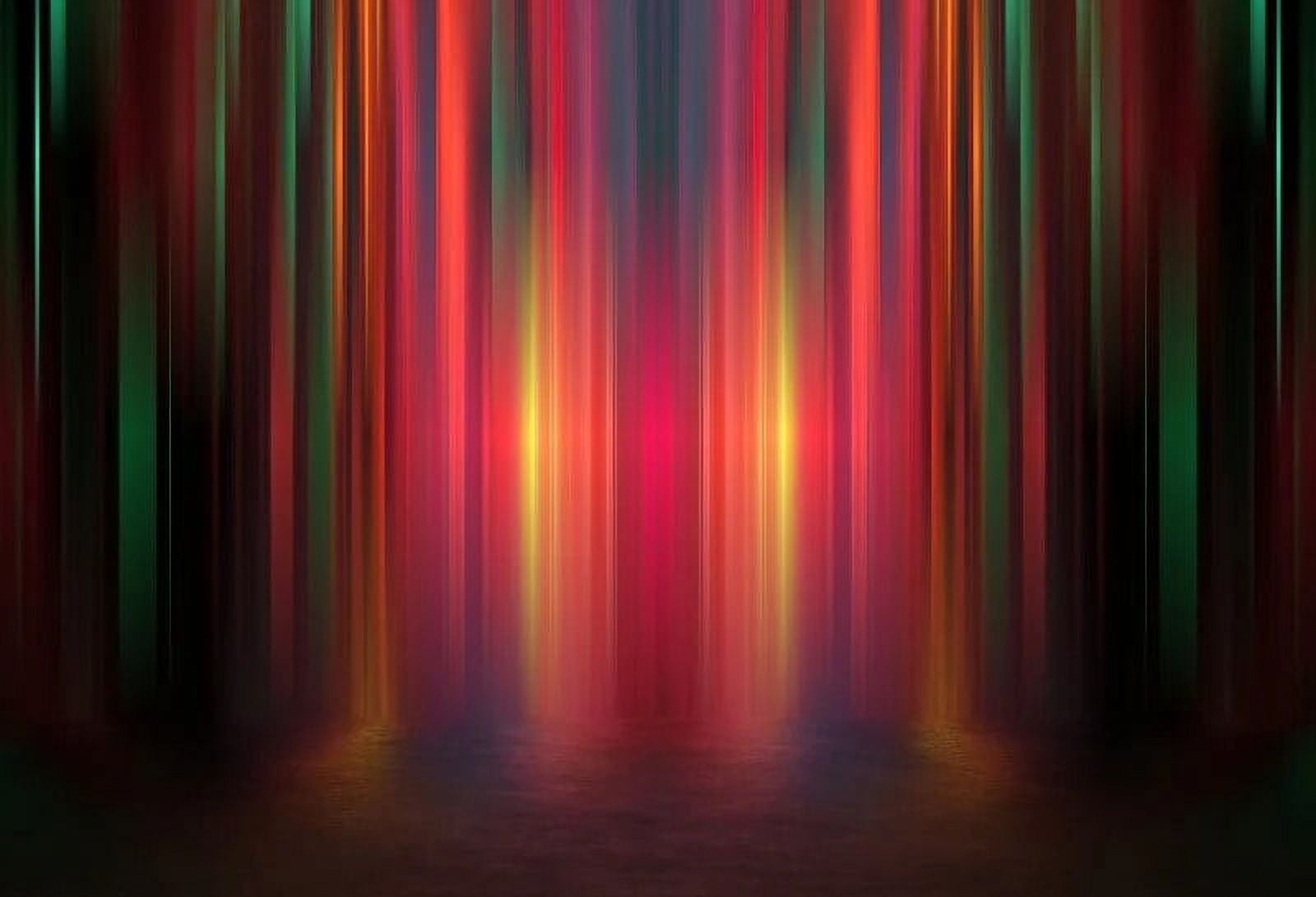 Dreamy Stage Backdrop Abstract Blue Tassels Lighting Scene Live Music ...