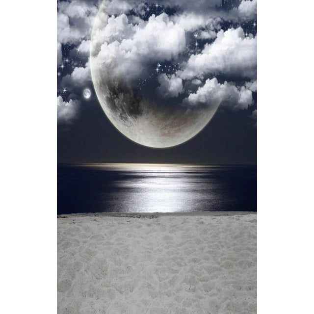 Dreamy Wonderland Orient Style Cloudy Moon Party Decor Baby Scenic ...