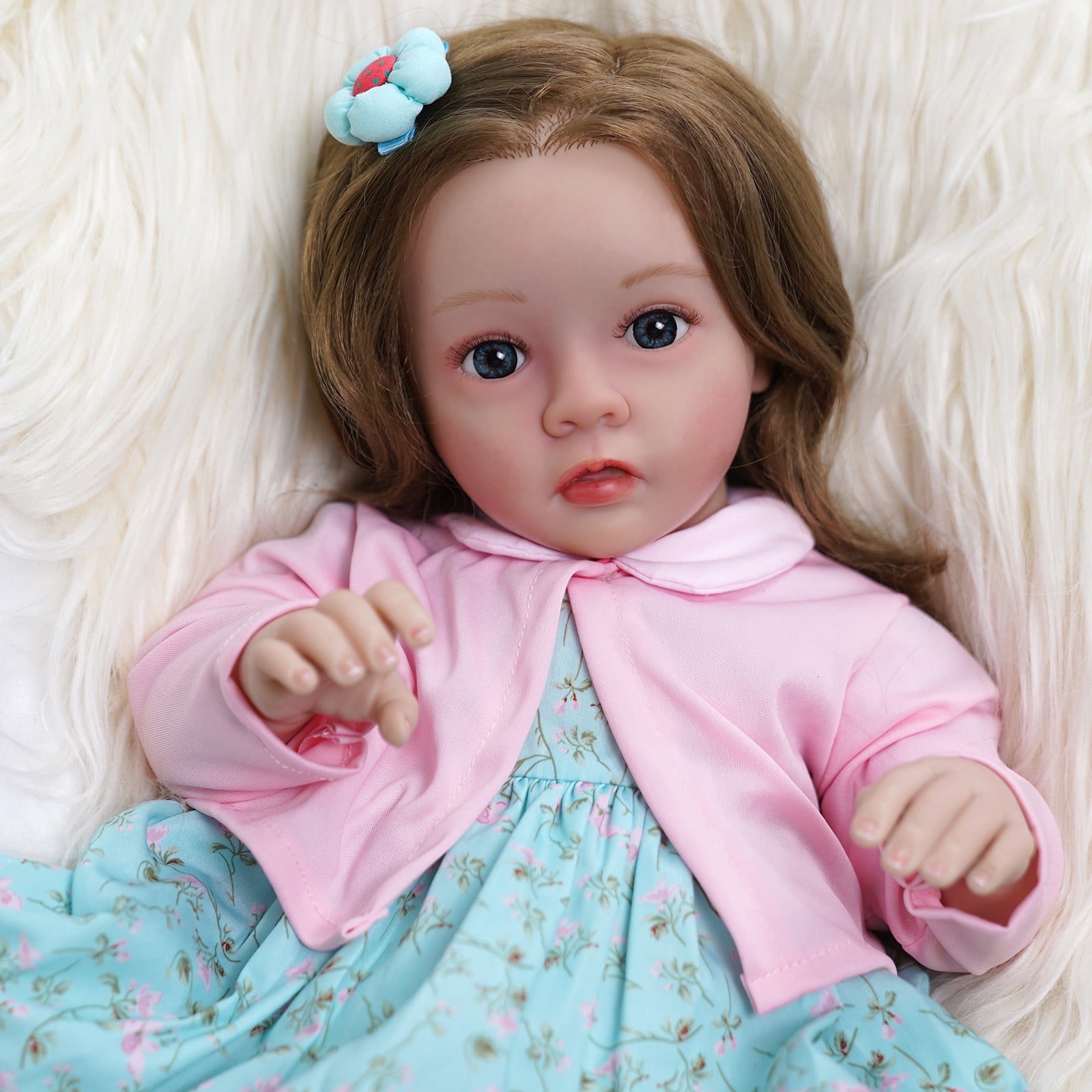 DreamyDolly Lifelike Reborn Baby Dolls 20 inch Realistic Newborn Baby ...