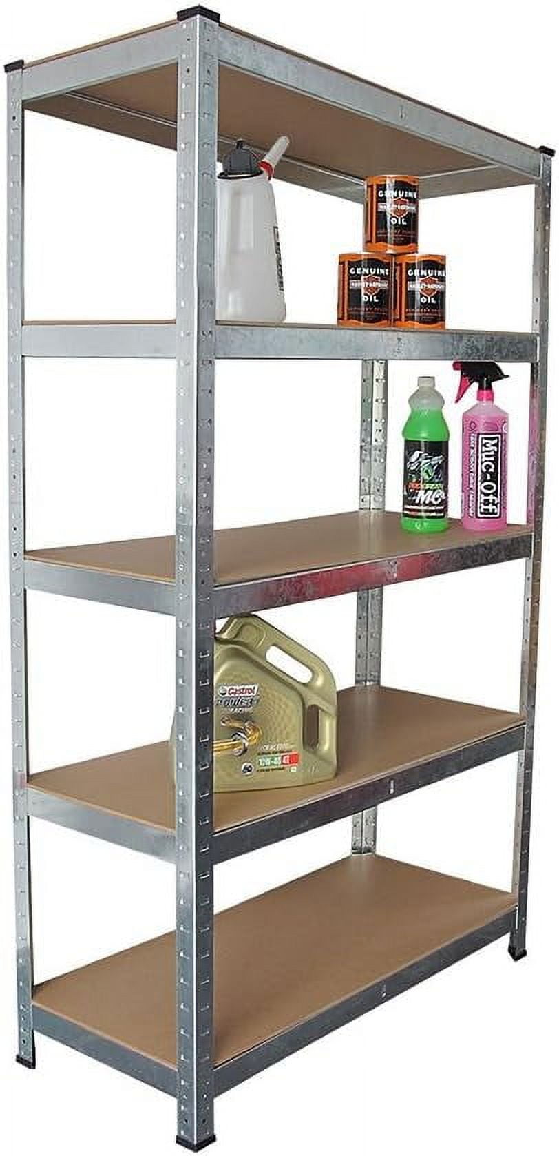 DreamyHM 5 Tier Racking Shelf Garage Shelving Storage Shelves Unit ...