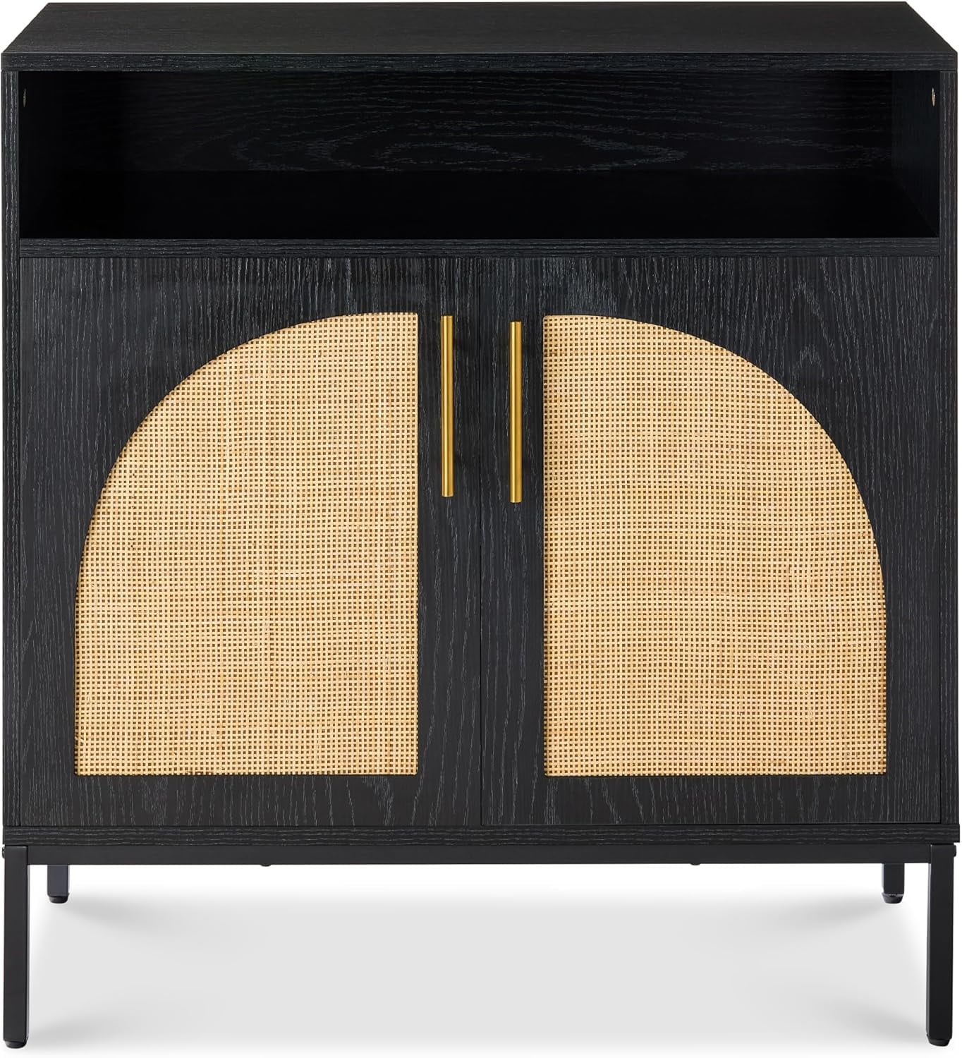 DreamyHM Rattan Sideboard Buffet Cabinet, Entryway Table, Accent ...
