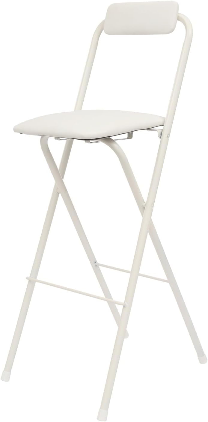 DreamyTrendy 1 Pcs Folding Stool, 27.5 in Folding Counter Height Bar ...