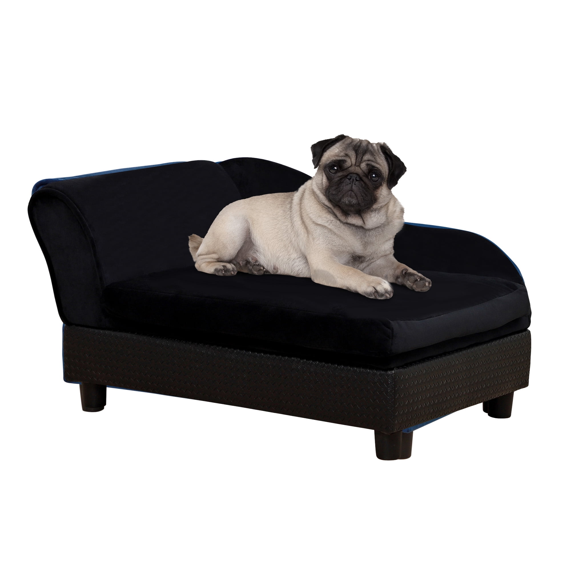 DreamyTrendy Luxury Fancy Dog Couch with Hidden Storage, Small Dog Sofa ...