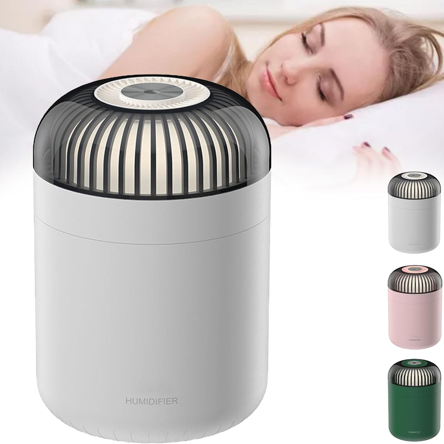 Gratpaw Dreamzy 500ml Quiet Desktop Humidifier, Portable Mist for ...