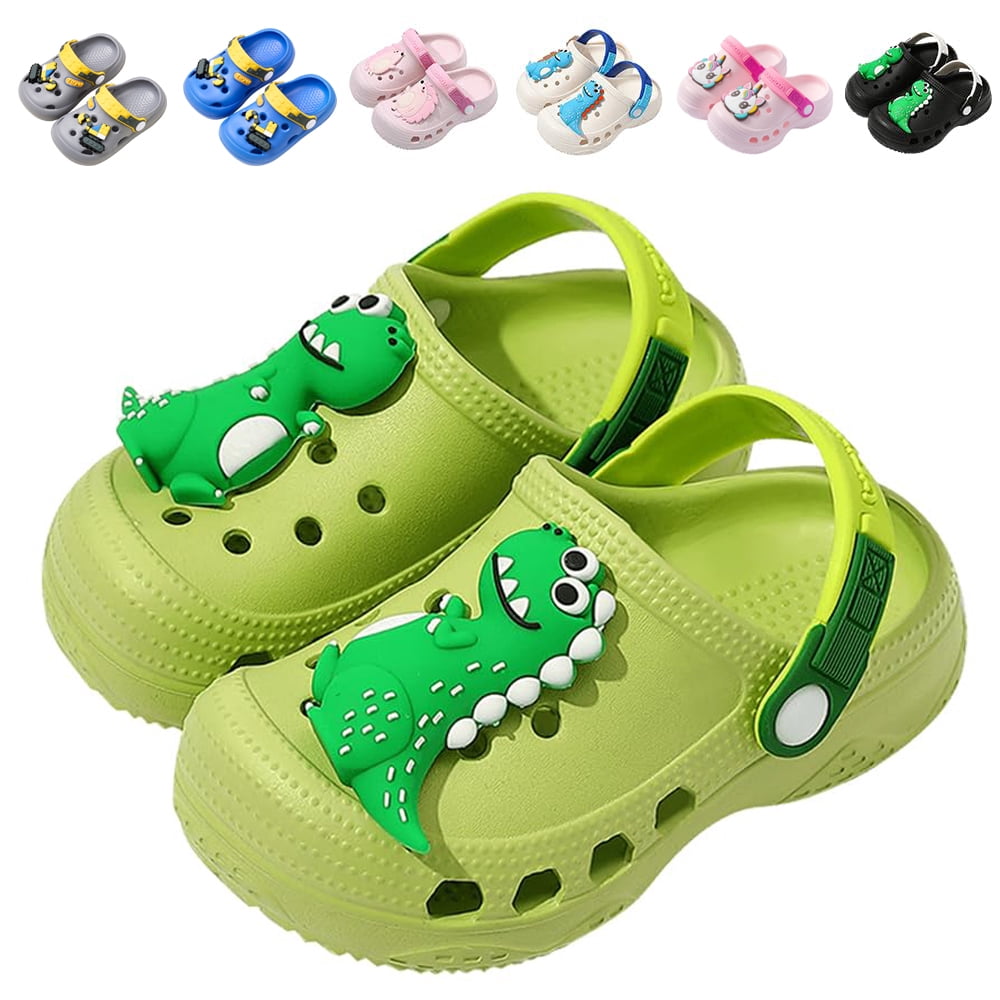 Drecage Toddler Boys Girls Cute Cartoon Clogs Kids Lightweight Garden ...