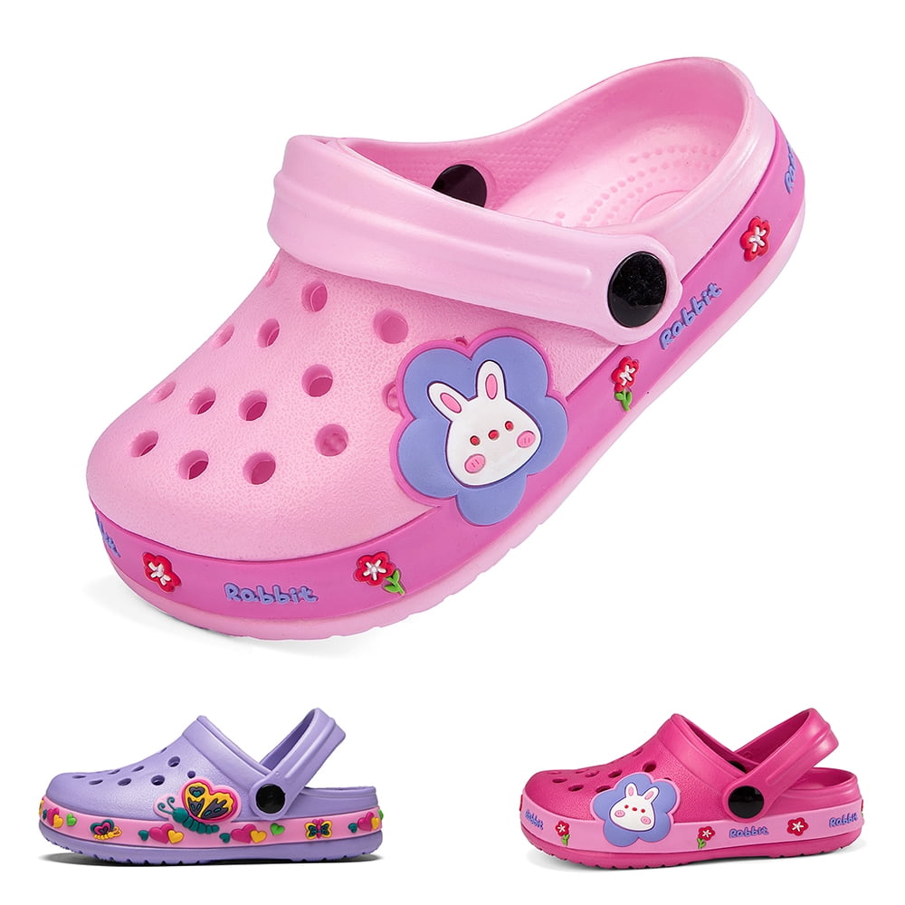 Drecage Toddler Garden Clogs for Boys Girls Slip on Lightweight Kids ...