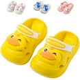 Drecage Toddler Boys Girls Cute Duck Clogs Kids Lightweight Garden ...