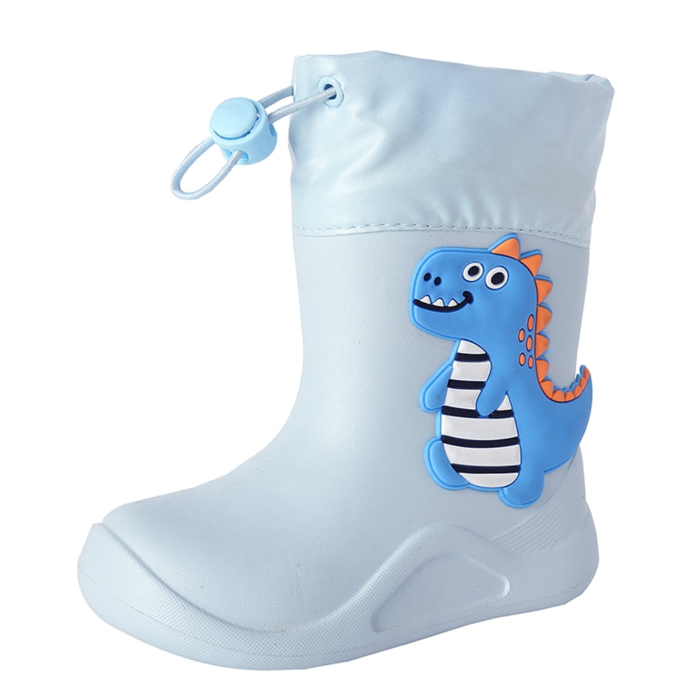 Drecage Toddler Boys Girls Rain Boots Kids Waterproof Lightweight Rain ...